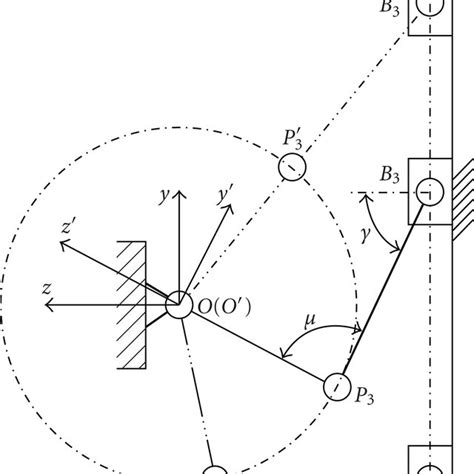 The Cad Models Of The Ab Axis Tool Head With Parallel Kinematics Download Scientific Diagram