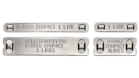 544 80202 Mbml20x90 Ss316 Ml Hellermanntyton M Boss Cable Labels