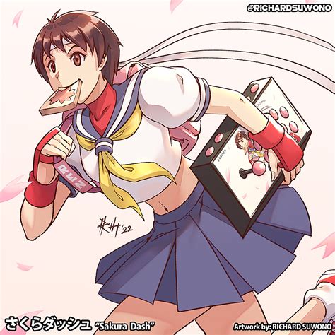 Kasugano Sakura Street Fighter Image By R Chie Zerochan Anime Image Board