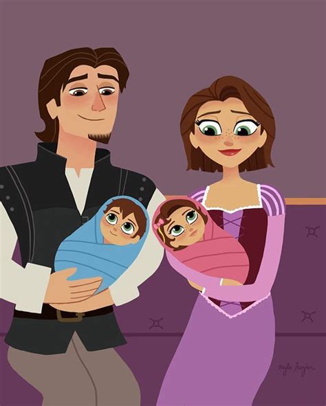 Eugene And Rapunzel Drawing By Kayla Frazier Midnightfirefliesart