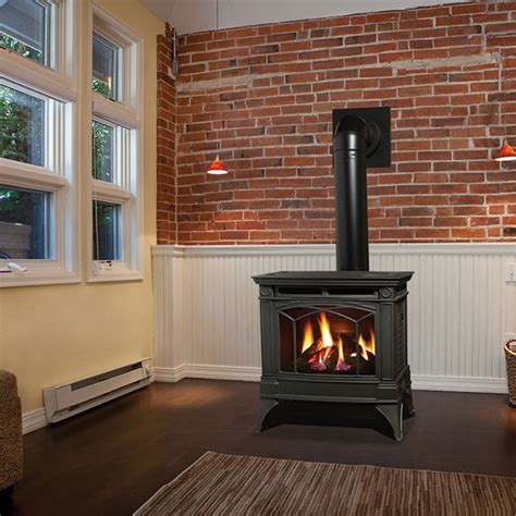 Regency H35 Freestanding Large Cast Iron Gas Stove Direct Air Systems