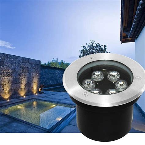 Led Outdoor Ground Recessed Lighting In Lite Outdoor Recessed Led