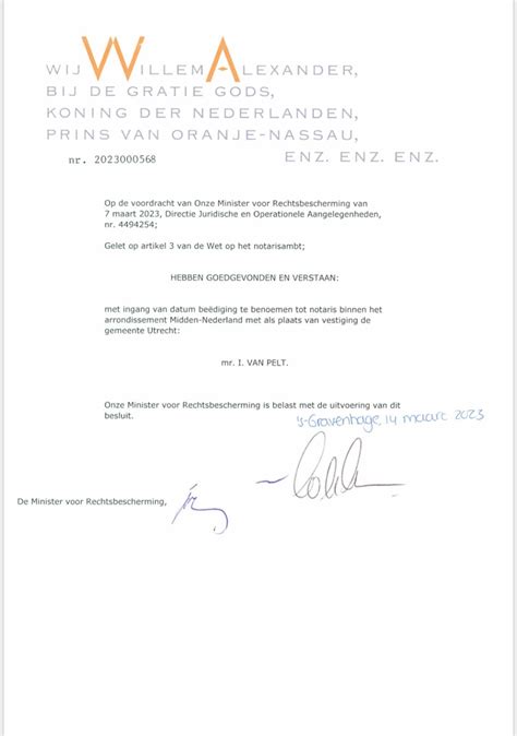 Julinotaris Trots Inge Van Pelt 99 Commentaren