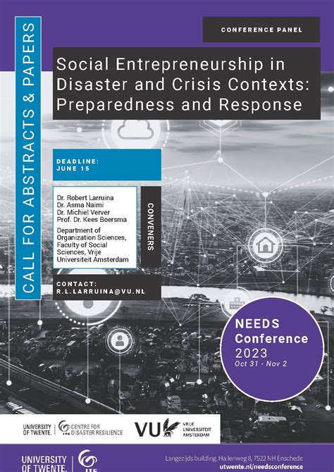 Conveners Dr Robert Larruina Dr Michiel Verver And Prof Dr Kees