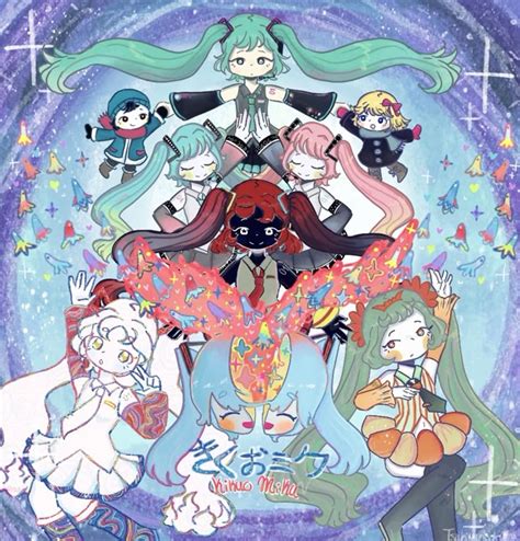 Grand Kikuo Miku Crossover Anime Music Hatsune Miku Vocaloid