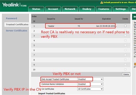 How To Use Openssl Tool To Generate Certificate Files For Yeastar P