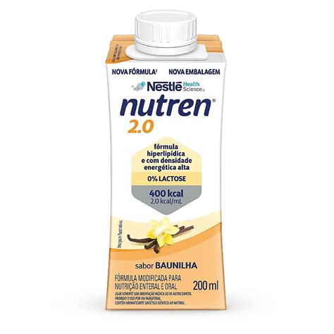Nutren 2 0 200ml Enteral Care Nutrição Enteral E Suplemento Dietas