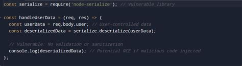 node js deserialization exploitation node js exploitation