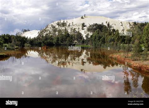 In This Photo Taken Wednesday Jan 26 2011 A Gold Mine Dump Is