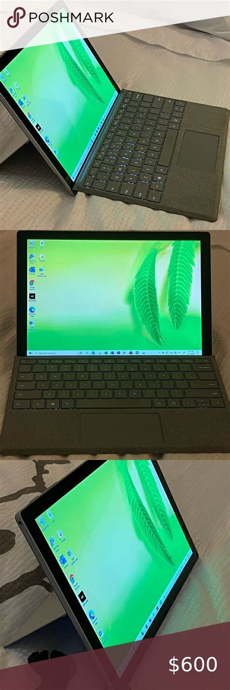 Microsoft Surface Pro 6 8th Gen Silver W Bluetooth Keyboard