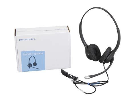Plantronics Supraplus Wideband Noise Canceling Binaural Headset