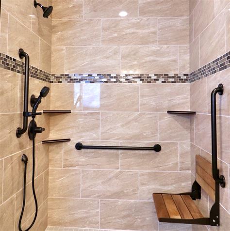 Installing Grab Bars In Tile Shower