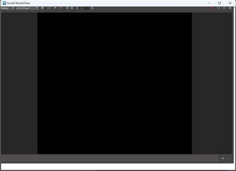 Arnold Renderview Will Not Show The Menu Permanently Cropped Out