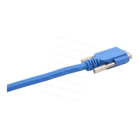 Usb3 0 Am To Micro B For Vision Camera Sensor Usb3 0 Cable With Dual Screw Locking Usb3 0 Am