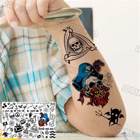 Skeleton Pirate Tattoos