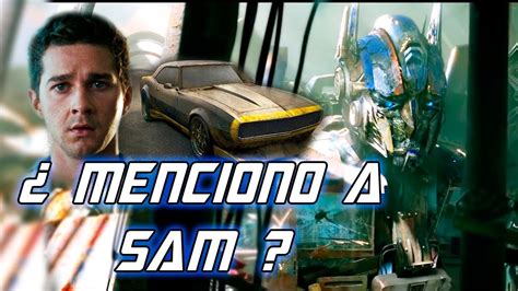 ¿sam Fue Mencionado En Transformers 4 Desmintiendo Teoria Youtube