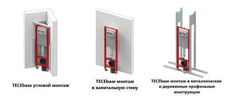 TECE 9400440 TECEbase Застенный модуль со смывным бачком, ширина 320 мм ...