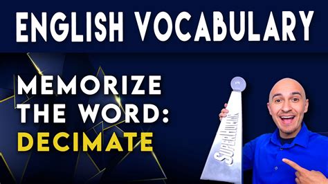 What Does Decimate Mean Quickly Memorize Word Definition