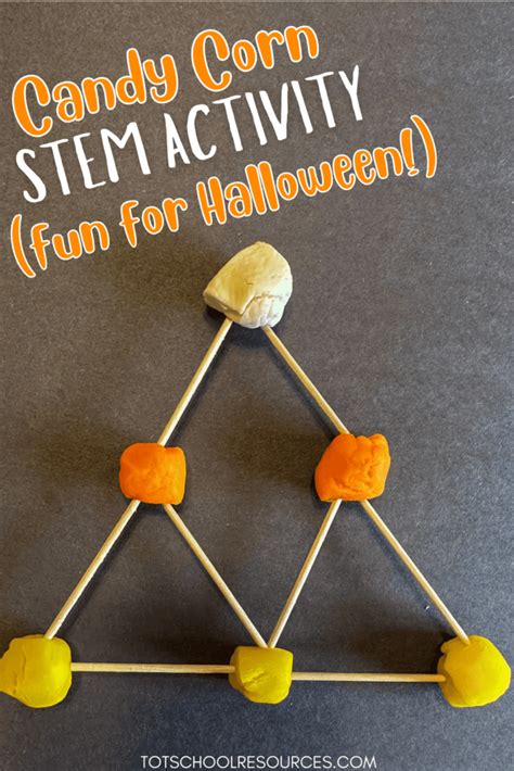 Candy Corn Stem Activity {levels For All Ages}