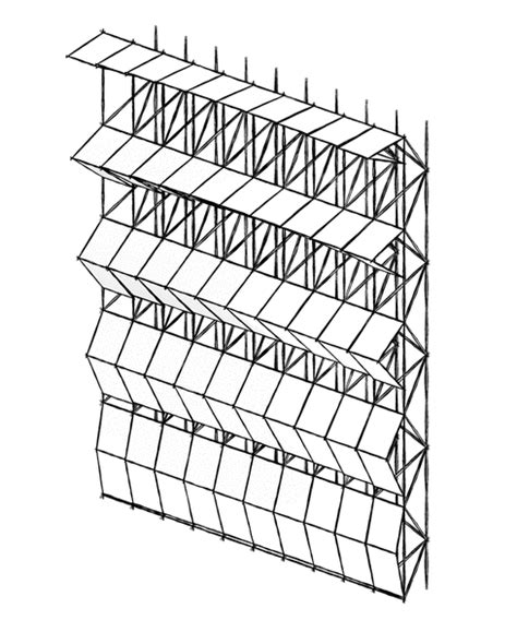 My Parametric Kinetic Panel Physical Prototype V10 Using Revit And
