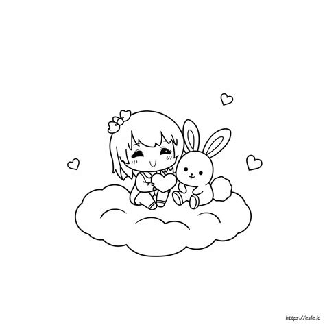 Dibujos Para Colorear De Anime Chibi Kawaii