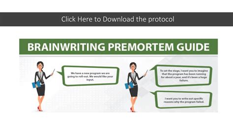 Brainwriting Premortem Institute For Perinatal Quality Improvement