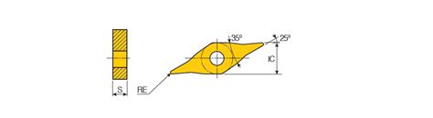 Taegutec Cutting Tools Metal Working Tools Turning Inserts Ynmg Fs Rhino