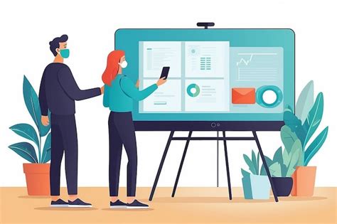 Premium Photo A Person Attending A Virtual Workshop Or Training Session