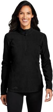 Eddie Bauer Ladies 12 Zip Microfleece Jacket