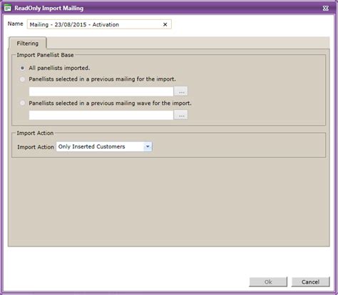 mailing manager quenchtec support