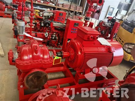 2000gpm Diesel Engine Fire Pump System Better Technology Co Ltd