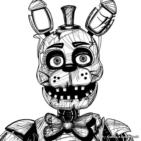Bonnie The Bunny Coloring Pages 2025