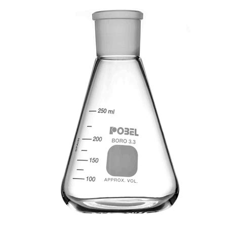 Matraz Erlenmeyer Con Burbujas Matraz Erlenmeyer Vidrio Equipo