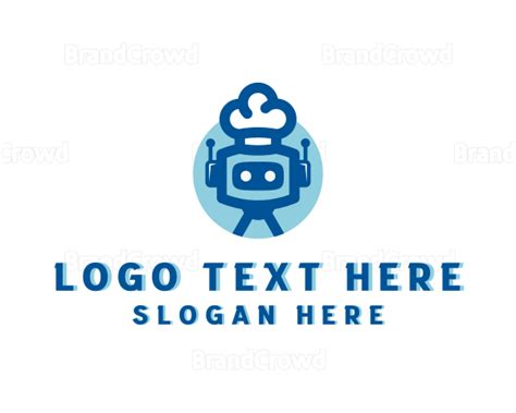 Chef Robot Restaurant Logo Brandcrowd Logo Maker