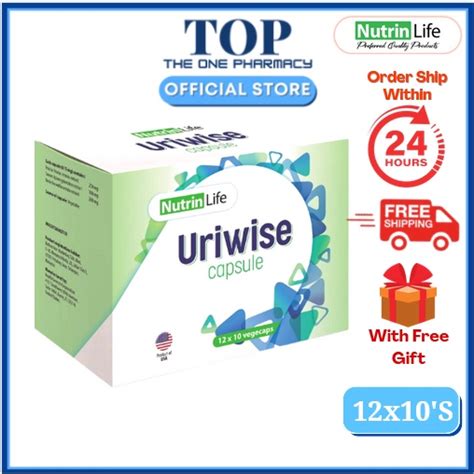 Nutrinlife Nutrin Life Uriwise Capsules 12x10s Shopee Malaysia
