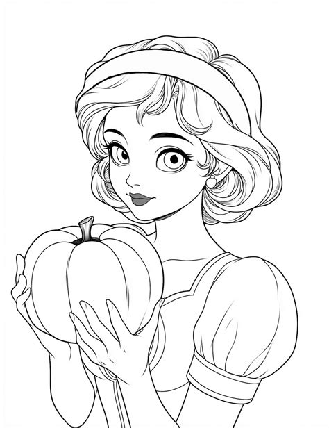Disney Princess Snow White Coloring Pagesfree Printable