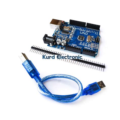 Uno R3 Smd Board Improved Version Ch340 Chip Kurd Electronic