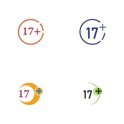 17 Plus Icon Illustration Isolated Vector Sign Symbol 3643702 Vector
