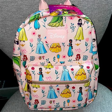 Bioworld Bags Disney Princess Pink Mini Backpack Poshmark