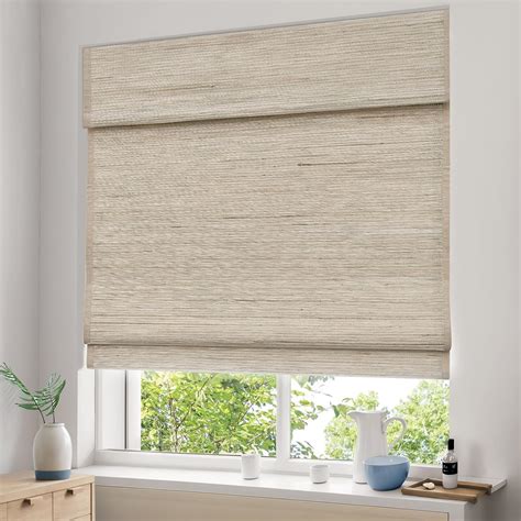 Pasoun Cordless Roman Shades For Windows Treatments