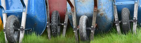 Heavy Duty Wheelbarrow Axle Bracket Set 10 X 063