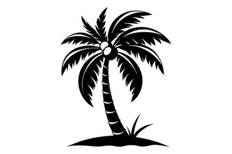 Premium Vector Palm Tree Icon Design Template Vector Isolated Coconut