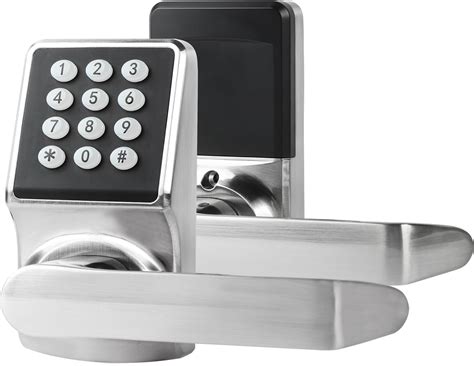 Smart Keypad Door Lock With Handle Keyless Entry Door Lock For Front