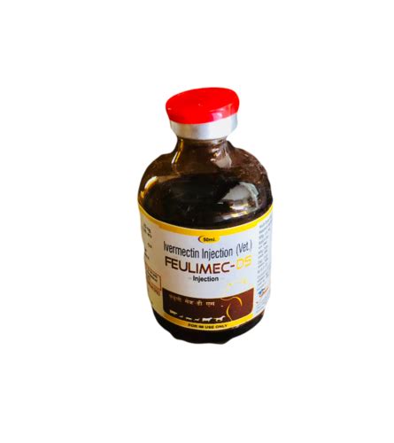 Medicine Grade Ivermectin 50 Ml Veterinary Injection For Personal At