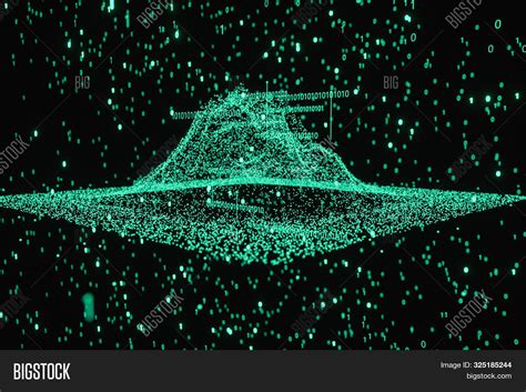 Glowing Binary Digit Image And Photo Free Trial Bigstock