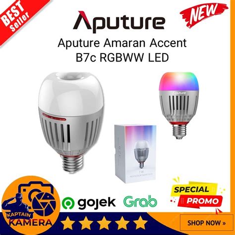 Jual Aputure Amaran Accent B7c Rgbww Led Shopee Indonesia