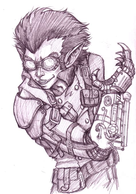 Steampunk Gremlin By Vividanima On Deviantart