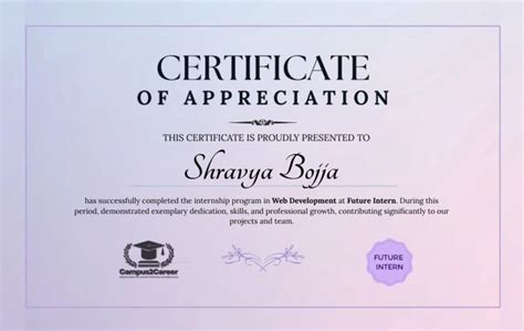 Shravya Bojja On Linkedin Webdevelopment Futureintern Html Css