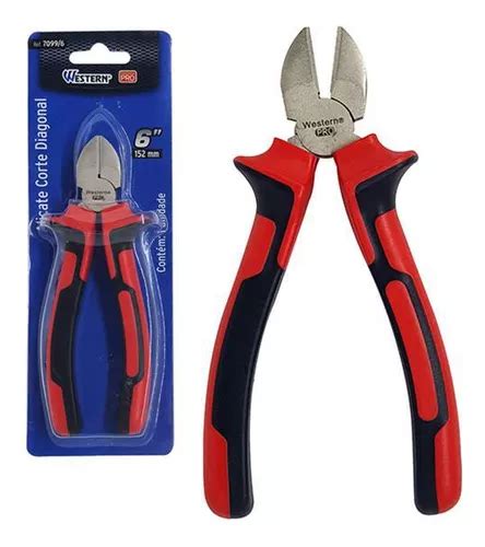 Alicate De Corte Diagonal Profissional 6 Cabo Emborrachado Parcelamento Sem Juros