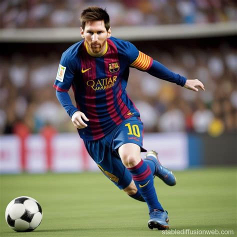 Famous Soccer Player Lionel Messi Stable Diffusion Online